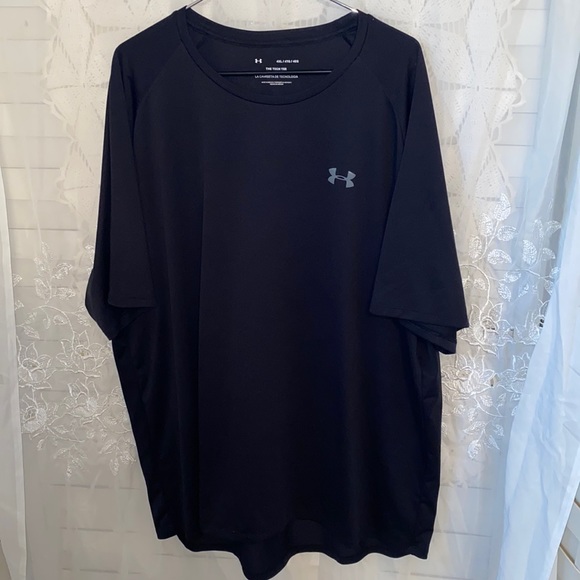 Shirts | Underarm Armour Tech Tee Black Tshirt | Poshmark